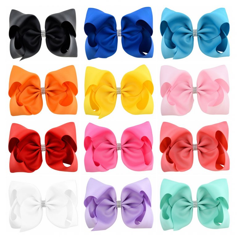 Wholesale 8 Inches Grosgrain Ribbon Jojo Siwa Bows