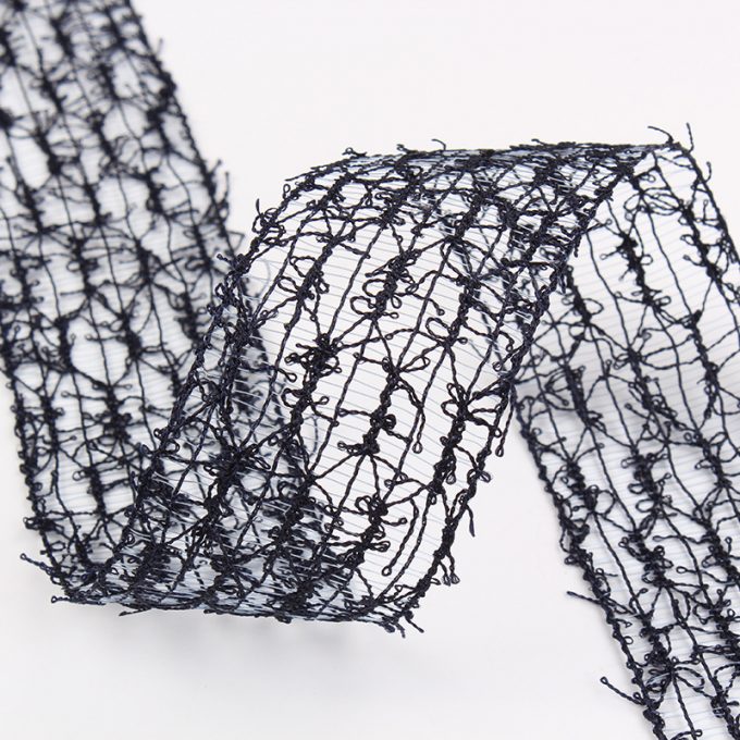Wholesale Spider Mesh Ribbon Polyester Ribbon