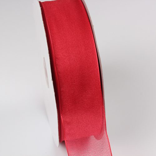 28 colors available 100% nylon mesh sheer ribbon