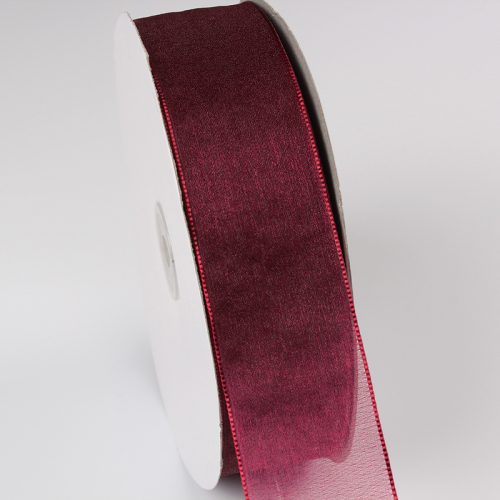 28 colors available 100% nylon mesh sheer ribbon